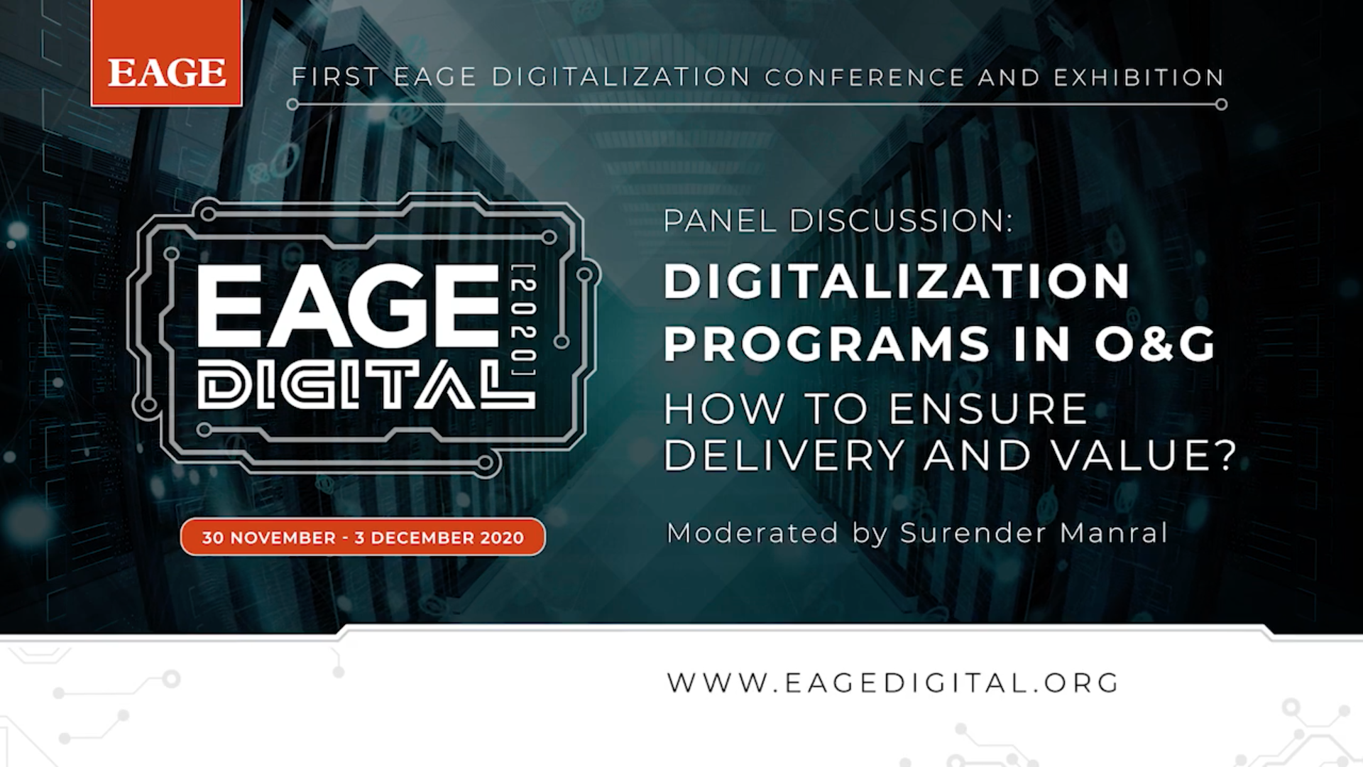 Digitalization Programmes in Oil and Gas - EAGE Digitalization